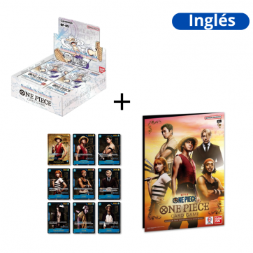 Pack 1 Booster Box op05 + 1 Carpeta Live action – Pokedals